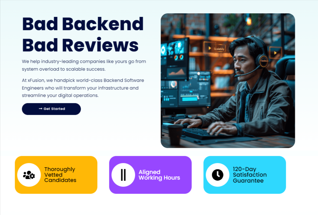Hire Backend Software Developers - xFusion